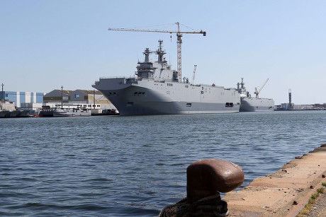 Exterior View Egyptian Mistral Class Amphibious Editorial Stock Photo ...