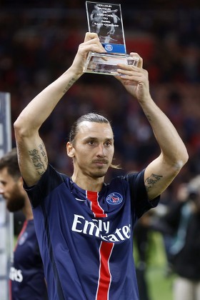 Zlatan Ibrahimovic Paris St Germain Receives Editorial Stock Photo ...