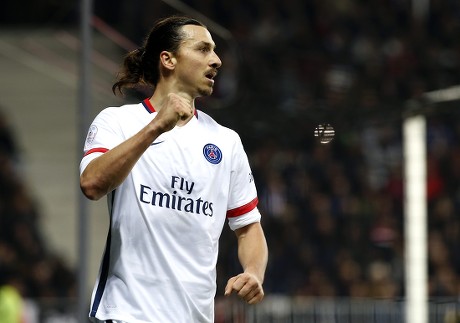 Zlatan Ibrahimovic Paris Saint Germain Celebrates Editorial Stock Photo ...