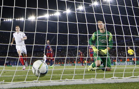 Barcelonas Goalkeeper Marc Andre Ter Stegen Editorial Stock Photo ...