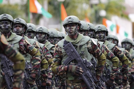 Ivory Coast Soldiers Ivorian Army Special Editorial Stock Photo - Stock ...