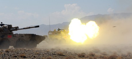 Kyrgyzstan Sco Military Exercise - Sep 2016 Stock Pictures, Editorial ...