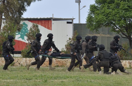Members Leopards Lebanese Police Special Forces Editorial Stock Photo ...