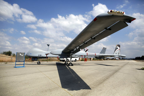 Israeli Drone Heron Tp Iai Eitan Editorial Stock Photo - Stock Image ...