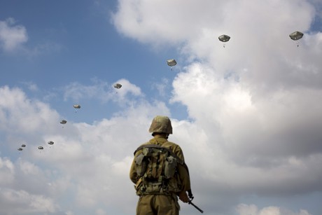 Israeli Army Paratroopers Take Part Training Editorial Stock Photo ...