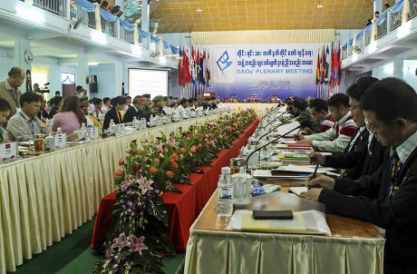 Leaders Representatives Ethnic Armed Groups Gather Editorial Stock ...