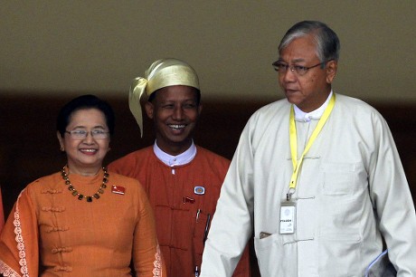 Htin Kyaw R Newly Elected President Editorial Stock Photo - Stock Image ...
