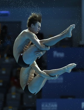 Canadian Divers Philippe Gagne Francois Imbeaudulac Editorial Stock ...