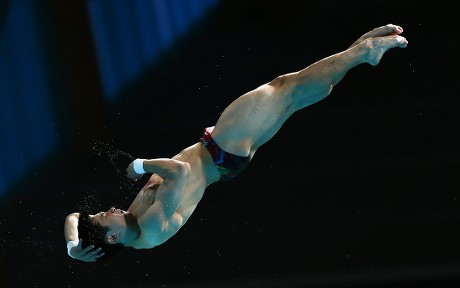 Chinese Diver Yuan Cao Performs During Editorial Stock Photo - Stock ...
