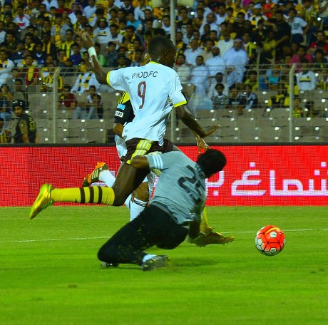 Ohod Player Bakr Jameel L Action Editorial Stock Photo - Stock Image ...