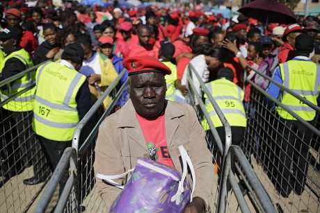 Supporters Economic Freedom Fighters Eff Arrive Editorial Stock Photo ...