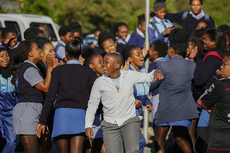 School Children Protest Masiphumelele Cape Town Editorial Stock Photo ...