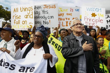 South Africa Zuma Must Fall Protest - Apr 2016 Stock Pictures ...