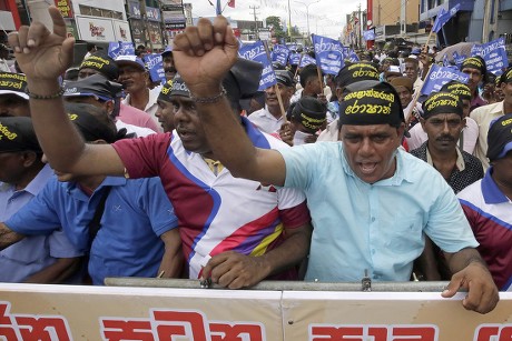 Opposition Members Supporters Shout Slogans During Editorial Stock ...