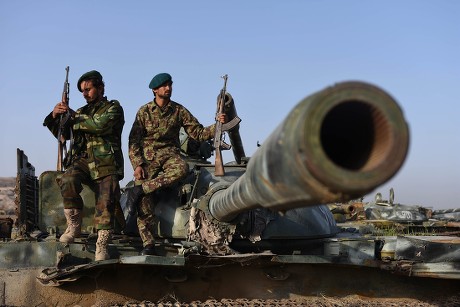 Afghan National Army Soldiers Sit On Editorial Stock Photo - Stock ...