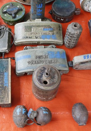Disarmed Uxo On Display Unexploded Ordnance Editorial Stock Photo ...
