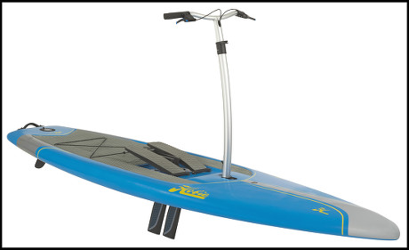 Hobie Mirage Eclipse paddle board with handlebars, USA - Feb 2017 Stock ...