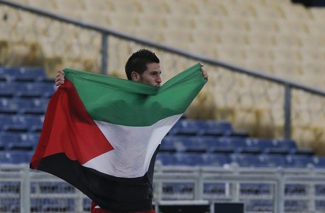 Tamer Seyam Palestine Carries His Nation Editorial Stock Photo - Stock ...