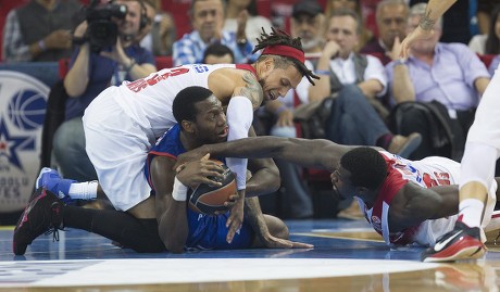 Olympiacos Daniel Hackett L Othello Hunter Editorial Stock Photo ...