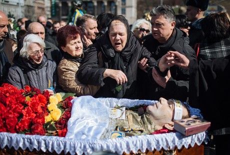 Mother C Reacts Over Body Her Editorial Stock Photo - Stock Image ...