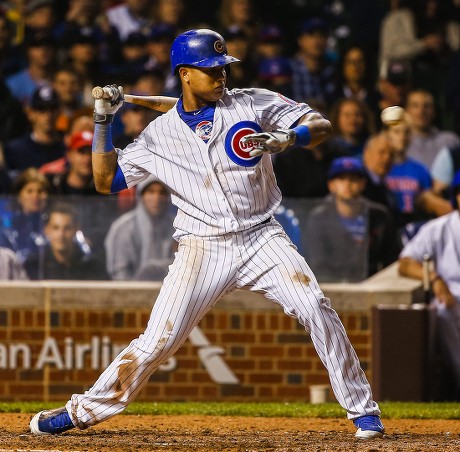 Chicago Cubs Infielder Starlin Castro Moves Editorial Stock Photo ...