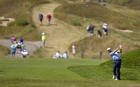 Harris English Us Hits Fairway On Editorial Stock Photo - Stock Image ...