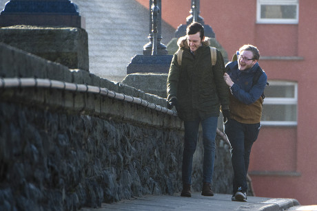 Pedestrians Struggle Walk High Winds Caused Editorial Stock Photo ...