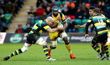 Ryan Bower Worcester Warriors Tackled Editorial Stock Photo - Stock ...