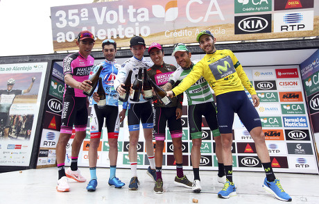 Yellow Jersey Winner Tour Carlos Barbera Editorial Stock Photo - Stock ...