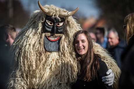 Participant Wearing Costume Mask Pose Picture Editorial Stock Photo ...