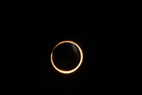 View Annular Sun Eclipse Southern City Editorial Stock Photo - Stock ...