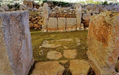 East Temple C33002500 Bc Mnajdra Neolithic Editorial Stock Photo ...
