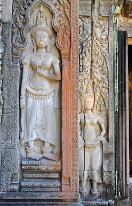 Suryavarman Ii Thommanon Temple Early 12th Editorial Stock Photo ...