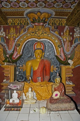 Embekke Devale 14c Buddhist Temple Dedicated Editorial Stock Photo ...