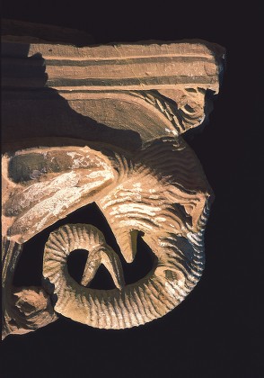 Petra Nabataean Elephanthead Column Capital Great Editorial Stock Photo ...