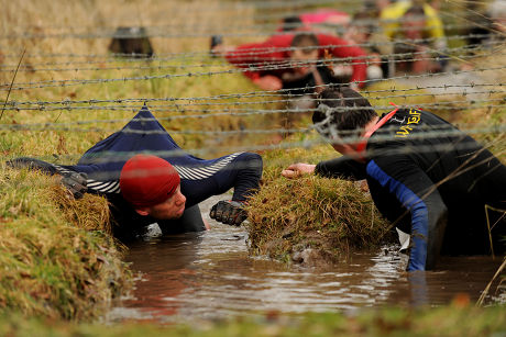 Competitors During Tough Guy Competition Editorial Stock Photo - Stock ...