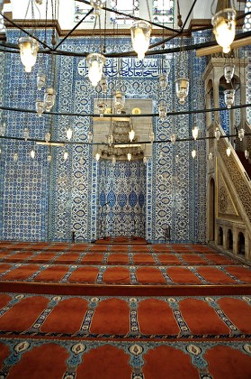 Turkey Istanbul Rustem Pasha Camii Mosque Editorial Stock Photo - Stock ...