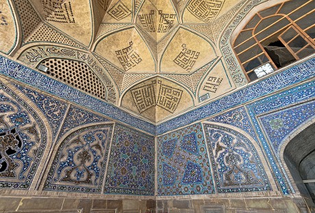 Iran Isfahanesfahan Masjede Jameh Friday Mosque Editorial Stock Photo ...