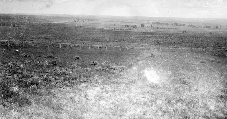 Field Cheyenne Reservation Fence Foreground Photograph Editorial Stock ...