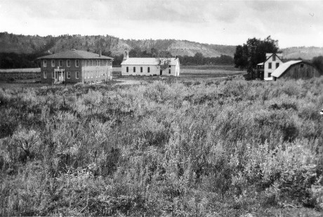 School House Barn Church Cheyenne Reservation Editorial Stock Photo ...