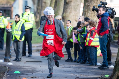 Michael Crick Races Down Home Straight Editorial Stock Photo - Stock ...