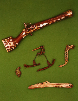 Turkish Flintlock Blunderbuss Javanese Matchlock Editorial Stock Photo ...