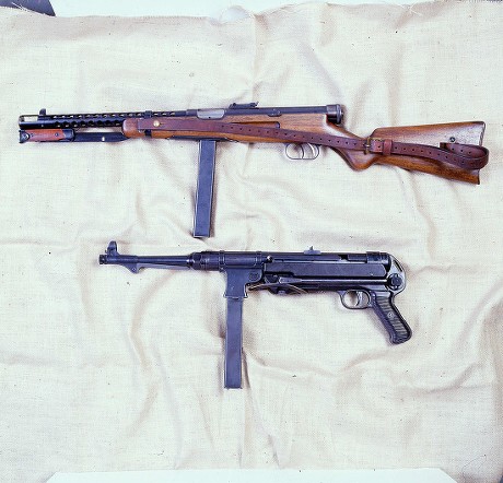 Italian Beretta 2nd Model 1938 German Editorial Stock Photo - Stock ...