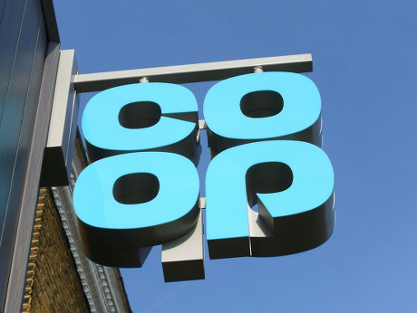 Cooperative Sign Outside Branch Supermarket South Editorial Stock Photo ...
