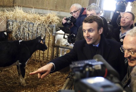 French Presidential Candidate Emmanuel Macron C Editorial Stock Photo ...