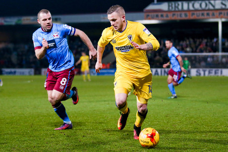 Afc Wimbledon Midfielder Dean Parrett 18 Editorial Stock Photo - Stock ...