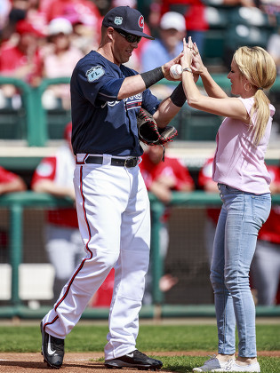 Kissimmee Florida Usa Atlanta Braves Catcher Editorial Stock Photo ...