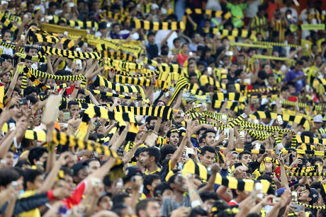 Alittihad Fans Cheer Their Team During Editorial Stock Photo - Stock ...