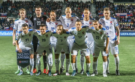 Slovakia National Soccer Team Players Front Editorial Stock Photo ...