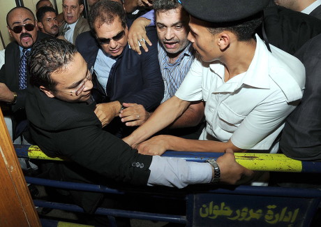 Egyptian Businessmen Cleopatra Ceramics Chairman Mohamed Editorial ...